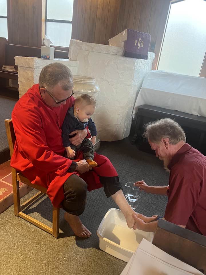 Maundy Thursday 2023 Foot Washing Service - St. George's Episcopal Church